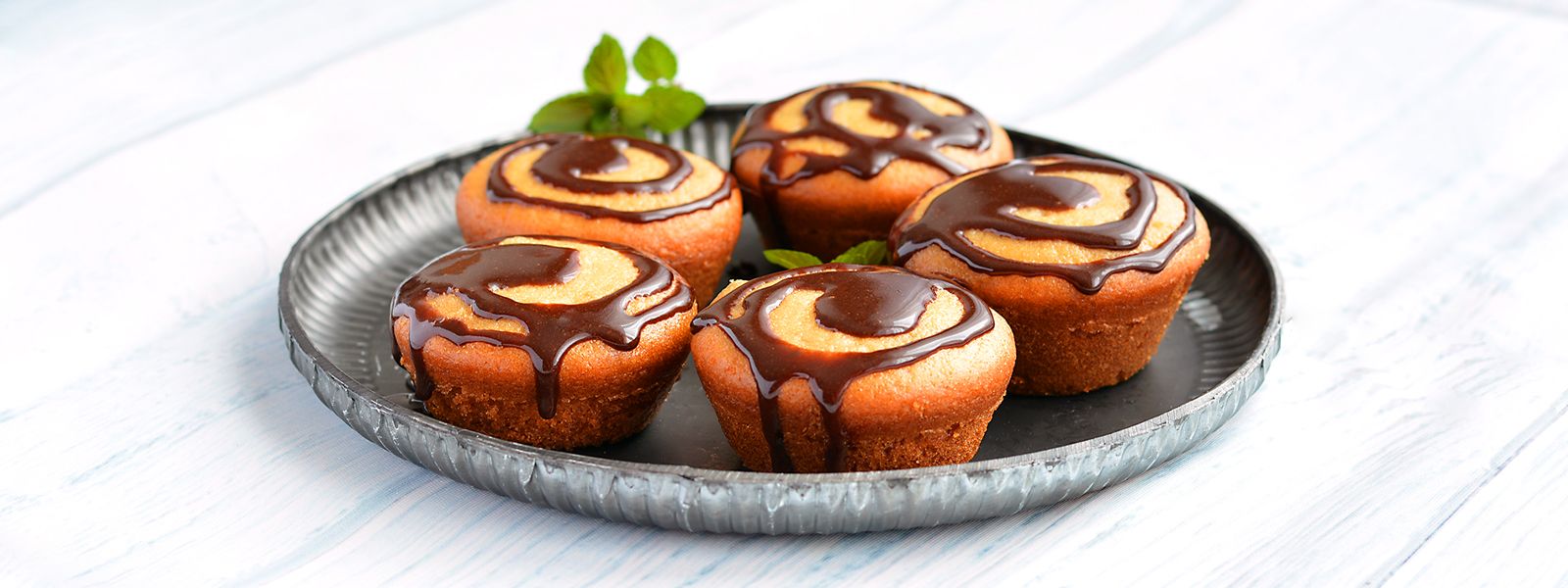 Muffiny s kakaovou polevou | ETA Blog - Tu je doma