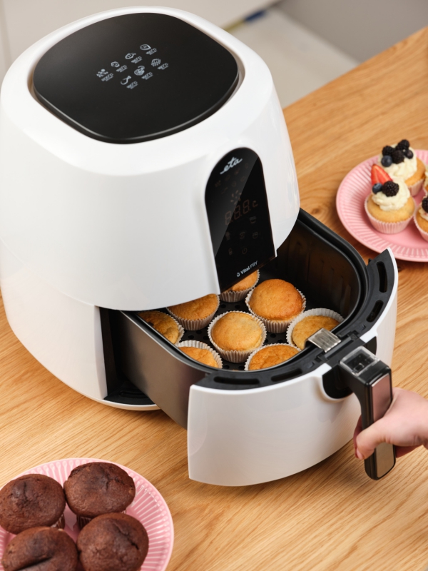 Fritéza teplovzdušná ETA Vital Fry 4172 90000 čierna/biela | Eshop ETA